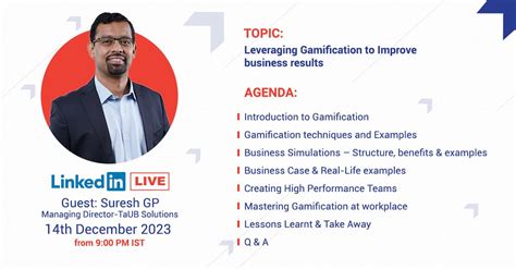 suresh gp mbrm on linkedin taubsolutions gamification