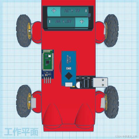 【基于arduino的蓝牙控制小车】3d 电路图 控制代码详解 arduino蓝牙小车hex csdn博客