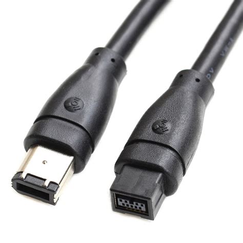 Ieee 1394 Firewire Cable 9pin To 9pin And 9pin To 6p Grandado