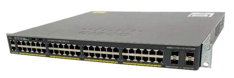 Original Cis Co Ws C2960xr 48lps I 48 Port Gigabit 4 Photoelectric Multiplex Port Poe Power
