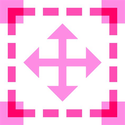 Move Selector Basic Sheer Flat Icon