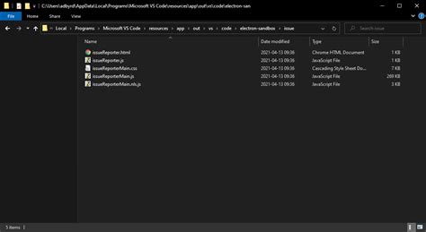 issue reporter doesn t work · issue 121237 · microsoft vscode · github