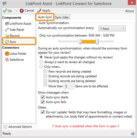 Rebuilding Linkpoint Connect Sync History Ibm Notes Salesforce Knowledge Base Linkpoint360