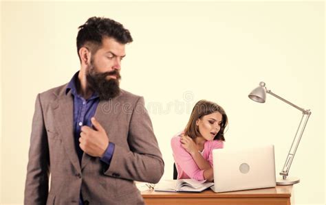 Office Manager Or Secretary Lady Office Worker How To Contain Sexual