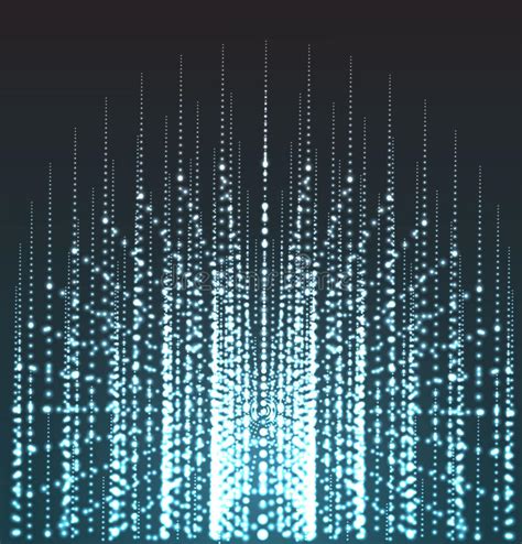 Abstract Glowing Stream Of Particles Stock Vector Illustration Of Flare Cosmic