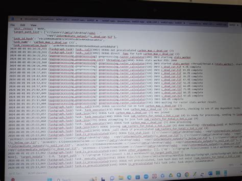 Question About Invest Carbon Model Software Support Natural Capital Project Online Community