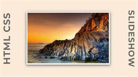 Html Css Image Slideshow With Smooth Transitions