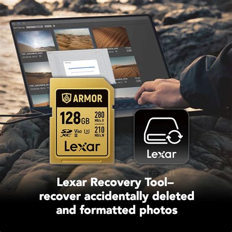 Lexar 128gb Armor Gold Uhs Ii Sdxc Memory Card Memory And Storage