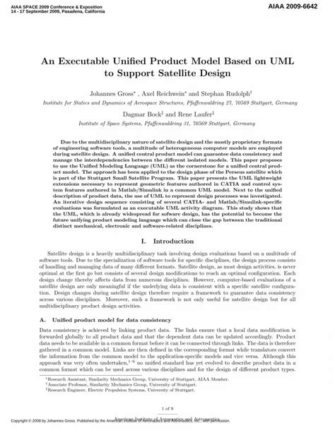 pdf an executable unified product model based on uml to support