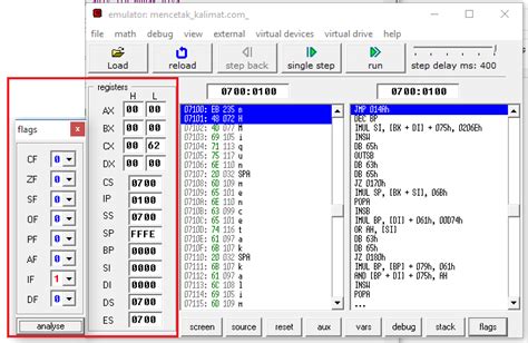 Tutorial Bahasa Assembly 5 Register Miqdude