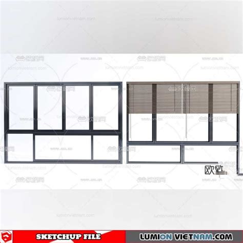 Window Sketchup Models By Dinh Thanh