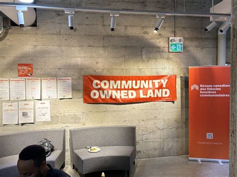 Canadian Network Of Community Land Trusts Summit Is On Happy To Be Joining Hannah Fleisher At