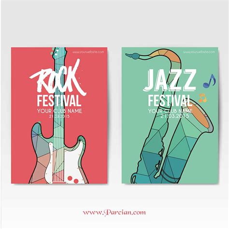 فایل طرح پوستر موسیقی و تبلیغاتی کنسرت پارشن