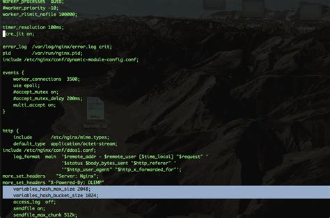 Sửa Lỗi Nginx [warn] Could Not Build Optimal Variables Hash