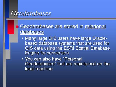 ArcGIS Topology Shapefiles Coverages Geodatabases Ppt Download