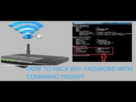HOW TO HACK WIFI PASSWORD IN PC BY COMMAND PROMPT YouTube