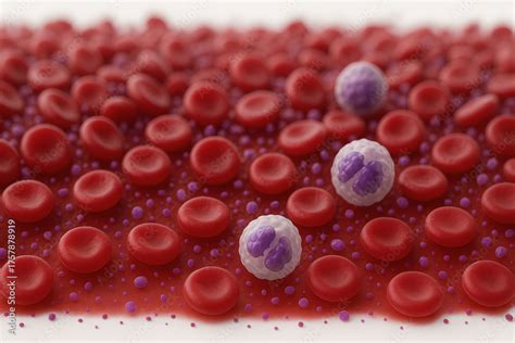Photorealistic 3d Medical Illustration Of Myeloproliferative Neoplasm