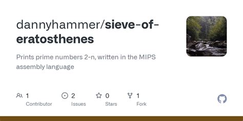github dannyhammer sieve of eratosthenes prints prime numbers 2 n