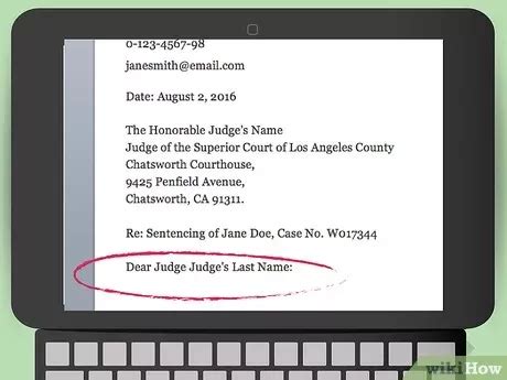How To Write A Character Letter To A Judge 13 Steps Artofit