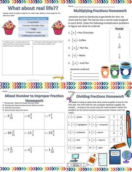 Multiplying And Dividing Fractions Notes By Ms Callihans Math Corner