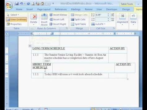 Viewing Gridlines In Word YouTube