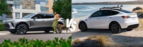 Electric Suv Head To Head Blazer Ev Vs Tesla Model Y