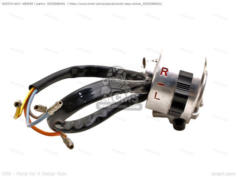 35250086691 Switch Assy Winker Honda Buy The 35250 086 691 At Cmsnl