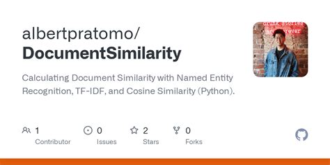 Github Albertpratomodocumentsimilarity Calculating Document