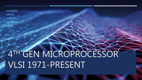 4th Gen Microprocessor Pptx