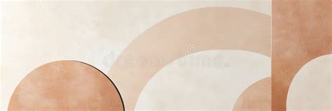 This Minimalist Abstract Wall Art Features Overlapping Circles And Arcs