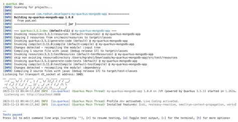 getting started with mongodb and quarkus red hat developer