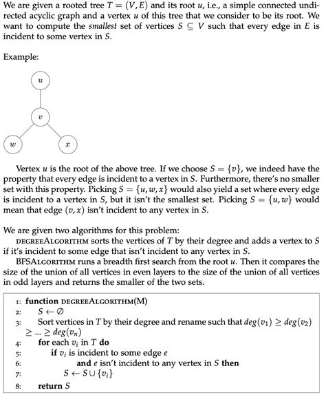 Solved We Are Given A Rooted Tree T V E And Its Root U Chegg Com