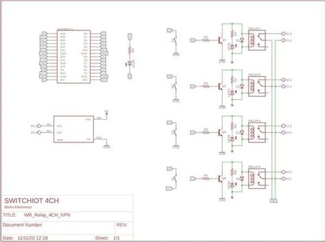 SwitchIoT CH Control Switch Over Internet Share Project PCBWay