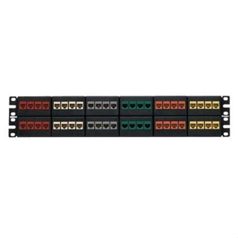 Apollo Office Systems Panduit 48 Port Modular Patch Panel With Twelve Removable Four Position