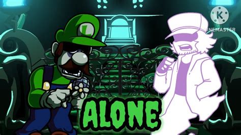 Friday Night Funkin Mario Madness Alone Beta Luigi Vs Ghost Garcello