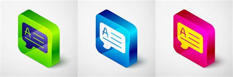 회색 배경에서 격리된 답변 아이콘이 있는 등색 음성 거품입니다 Faq 기호 채팅 음성 거품 및 차트 정사각형 버튼입니다 벡터 3차원 형태에 대한 스톡 벡터 아트 및 기타