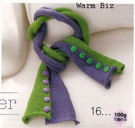 Оригинальные вязаные шарфики - море идей | Crochet accessories ...