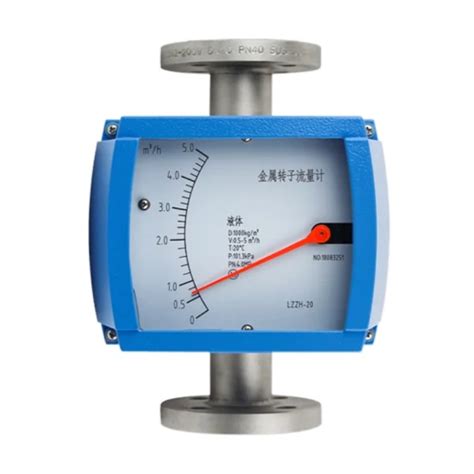 Rs485 4 20ma Flange Variable Area Flow Meter Metal Tube Float Flowmeter Rotameter For Gas