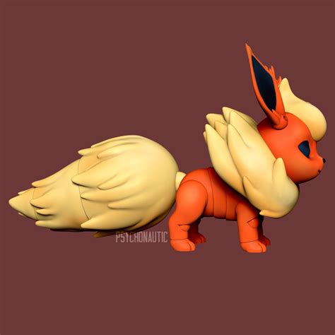 Archivo 3d Chibi Flareon Bjd 👹 ・plan Imprimible En 3d Para Descargar・cults