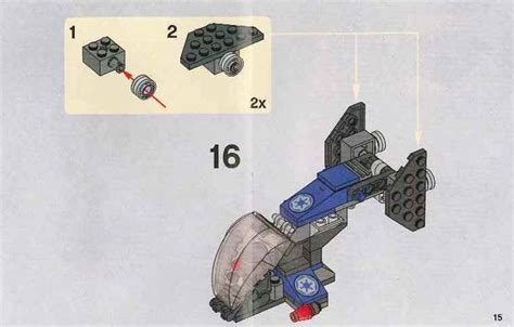 Lego Instructions For Set 7667 Imperial Dropship Star Wars Miscellaneous