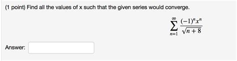 Solved Point Find All The Values Of X Such That The Chegg Com