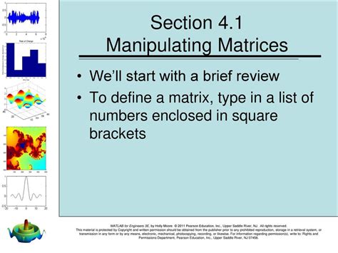 Manipulating MATLAB Matrices Chapter 4 - ppt download