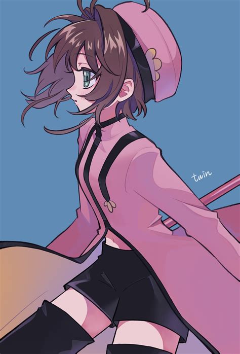 Kinomoto Sakura And Kinomoto Sakura Cardcaptor Sakura Drawn By Pururu Ru Danbooru