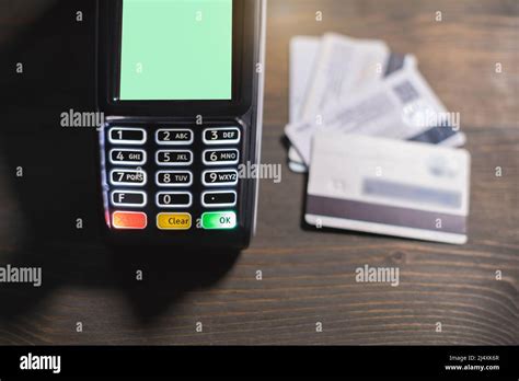 Pos Terminal Machine Hi Res Stock Photography And Images Alamy