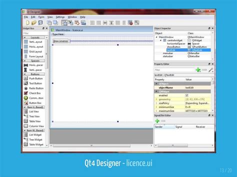 Python Gui Pyside