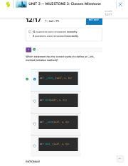 Understanding Classes And Methods In Python Course Hero