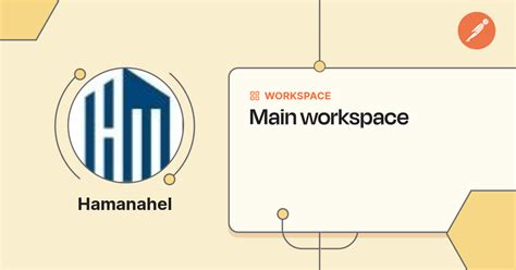 Main Workspace Postman Api Network