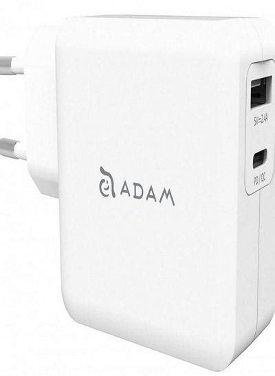 Adam Elements Omnia F Usb C Pd Fast Wall Charger W White Price In Egypt Noon Egypt