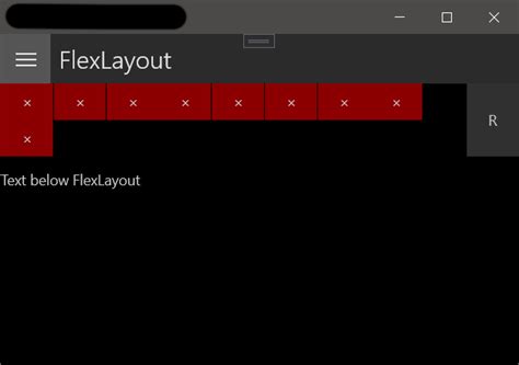 Bug Items Of FlexLayout Overlap With The Controls Below It Issue Xamarin Xamarin