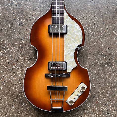 2011 Hofner 5001 Vintage 64 Violin Bass Specs Sunburst Tone Wolf